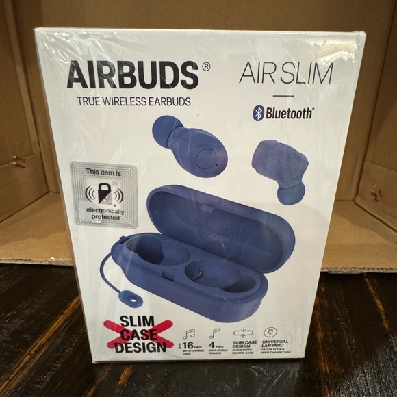air slim | Headphones | Airbuds True Wireless Earbuds Blue | Poshmark